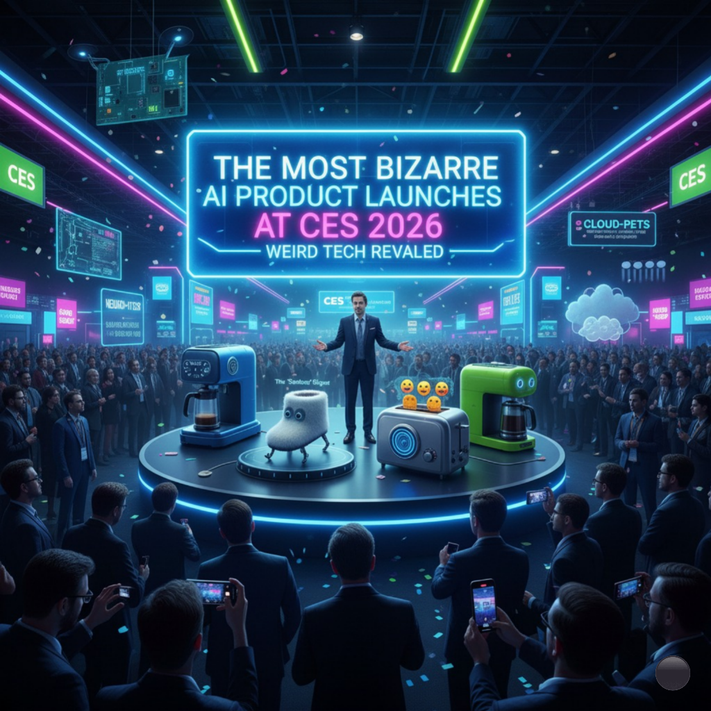 The Most Bizarre AI Product Launches at CES 2026 – Weird Tech Revealed ...